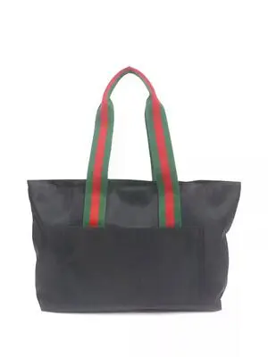 Gucci 2000-2015 Nylon Web Tote Bag