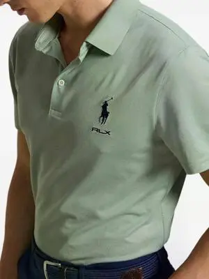 Rlx Ralph Lauren Logo-embroidered Polo Shirt