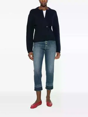 DONDUP Button-fly Frayed Jeans