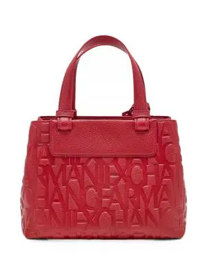 Armani Exchange Logo-embossed Tote Bag