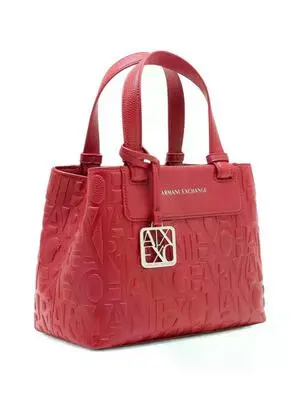 Armani Exchange Logo-embossed Tote Bag