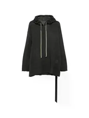 Rick Owens Peter Hoodie - Black