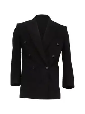 Saint Laurent Double-breasted Blazer - Black
