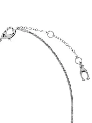 COACH Pendant Snake-chain Necklace - Silver