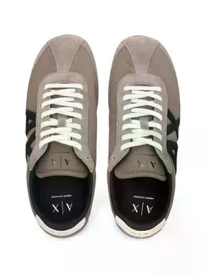 Armani Exchange Logo-patch Low-top Sneakers