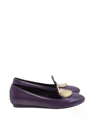 TOD'S Decorative Plate Ballet Flats