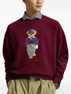 Rlx Ralph Lauren Polo Bear Print Hoodie