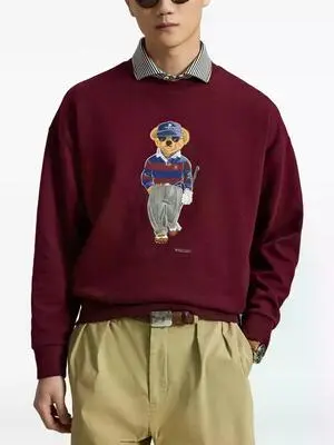 Rlx Ralph Lauren Polo Bear Print Hoodie