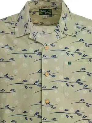 MONTBELL Take Loha Floral-print Short-sleeve Shirt