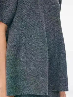 LISA YANG Mella Puff-sleeve Top - Grey