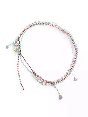 Dsquared2 Logo Beaded Necklace