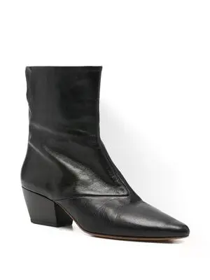 FORTE_FORTE Pointed-toe Ankle Boots