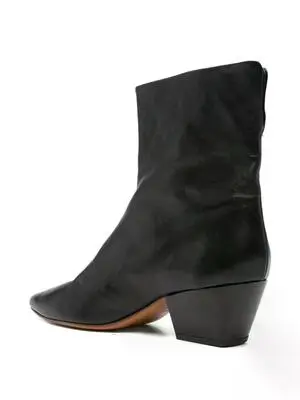 FORTE_FORTE Pointed-toe Ankle Boots