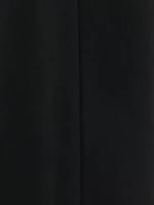 Thierry Mugler Mock-neck Midi Dress
