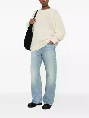 KRISTINA TI Cable-knit Raglan-sleeve Sweater - Neutrals