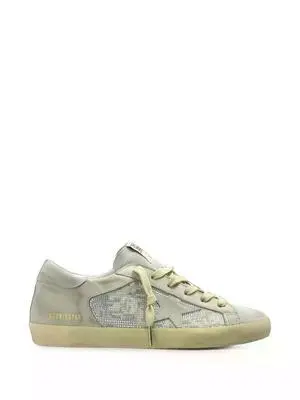 GOLDEN GOOSE Super-star Crystal-embellished Sneakers