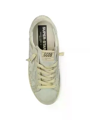 GOLDEN GOOSE Super-star Crystal-embellished Sneakers