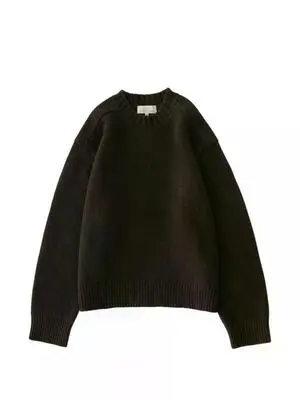 Studio Nicholson Berez Crew-neck Sweater - Brown