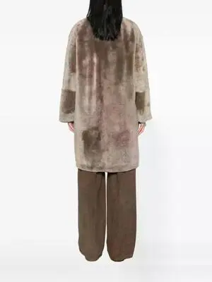 Brunello Cucinelli Shearling-trim Reversible Jacket
