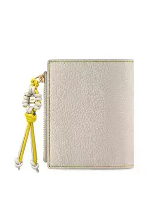 MAISON DE SABRE Bifold Leather Wallet - Neutrals