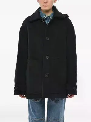 Stella McCartney Single-breasted Coat - Black
