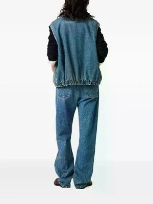 Miu Miu Washed Denim Vest