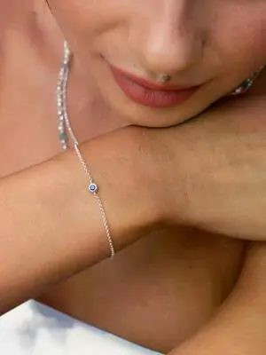DOWER & HALL Dewdrop Sapphire Bracelet