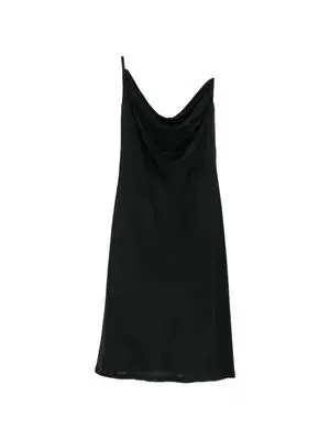 Emilio Pucci Cowl-neck Slip Dress - Black