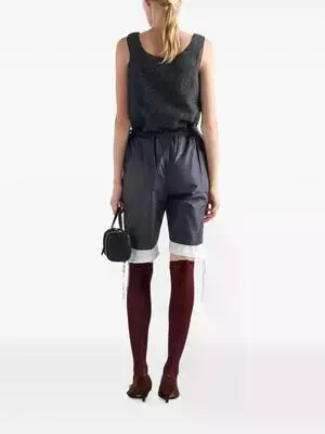 Prada Taffeta Bermudas Shorts