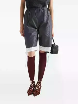 Prada Taffeta Bermudas Shorts