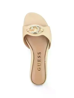 Guess Logo-plaque Flat Sandals