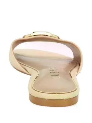 Guess Logo-plaque Flat Sandals