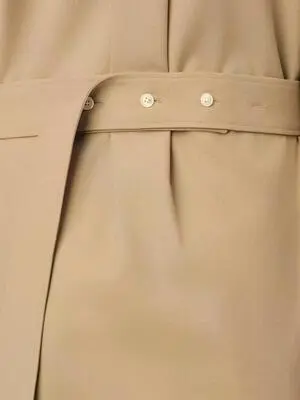 AMI Paris Fitted Wool Balloon-sleeve Shirt