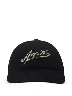 Amiri Baroque Logo Baseball Cap - Black