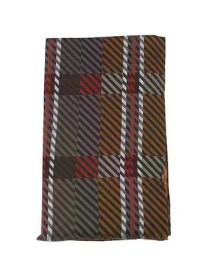 MISSONI Checked Fringed Scarf