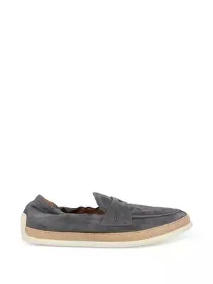 TOD'S Suede Espadrilles - Grey