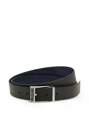 FERRAGAMO Reversible And Adjustable Leather Belt - Brown