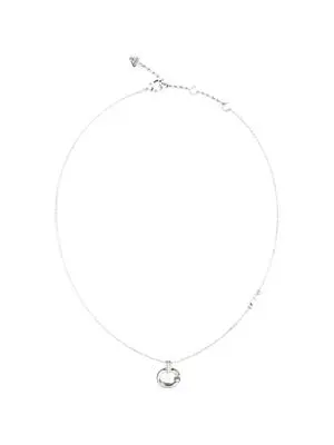 Guess Oh My G Crystal-embellished Necklace - Silver