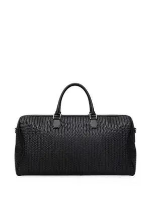 Philipp Plein Weaved-leather Weekend Bag
