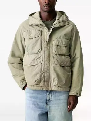 C.P. COMPANY Goggle Multi-pocket Jacket - Neutrals