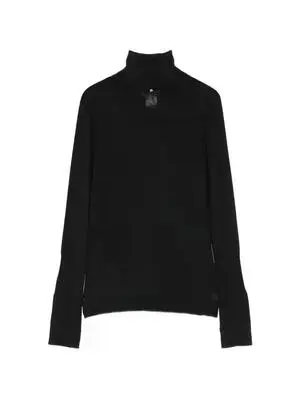 Lorena Antoniazzi Virgin Wool Roll-neck Sweater