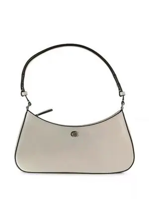 Tory Burch Robinson Zip Top Shoulder Bag - Neutrals