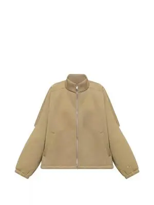 Nike Zip-up High-neck Sweatshirt - Neutrals
