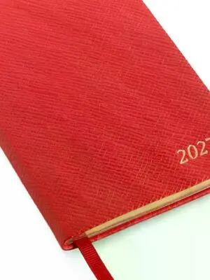 Smythson 2027 Panama-leather Weekly Planner