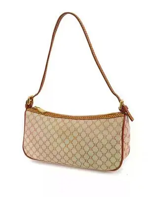 Celine 20th Century Macadam Canvas Shoulder Bag