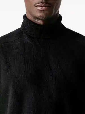 C.P. COMPANY Lambswool Turtleneck Lens Sweater