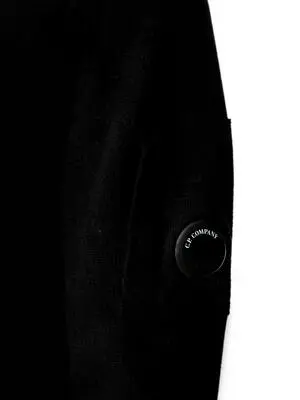 C.P. COMPANY Lambswool Turtleneck Lens Sweater