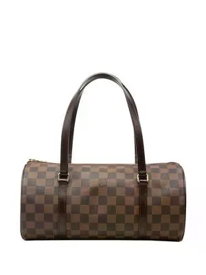 LOUIS VUITTON 2006 Damier Ebene Papillon 30 Handbag