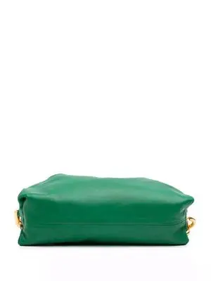 Bottega Veneta 2012-2026 Lambskin Chain Pouch Shoulder Bag - Green