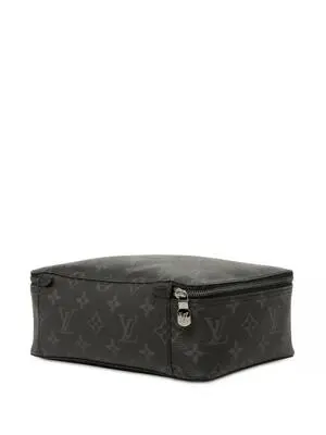 LOUIS VUITTON 2021-2026 Monogram Eclipse Toilet Pouch Gm Clutch Bag